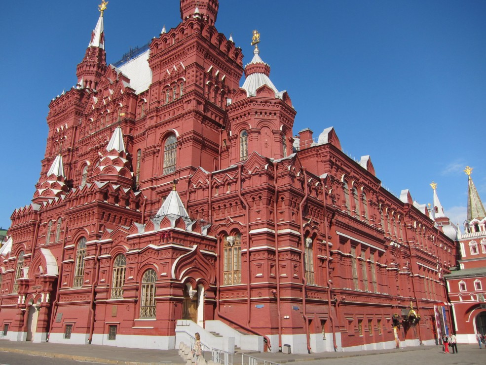 Orthodox church North side of Red Square.